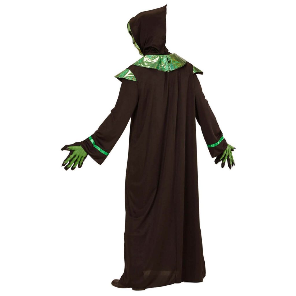 Alien Kostüm Robe Tunika lang Alien Empereor schwarz-grün – Fortmann ...