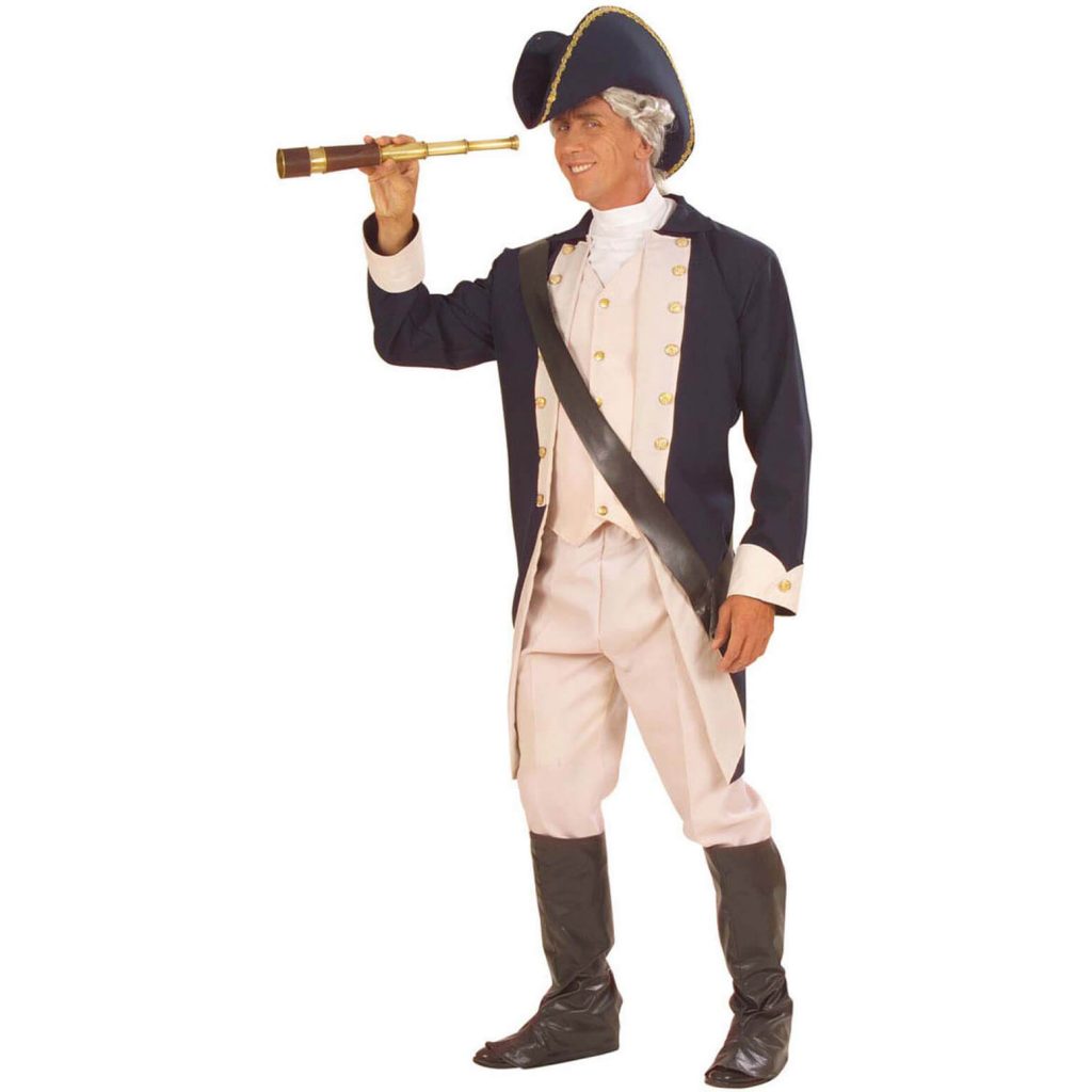 George Uniform Kostüm Anzug See Kapitän mit Hose Überstiefel und Hut ...